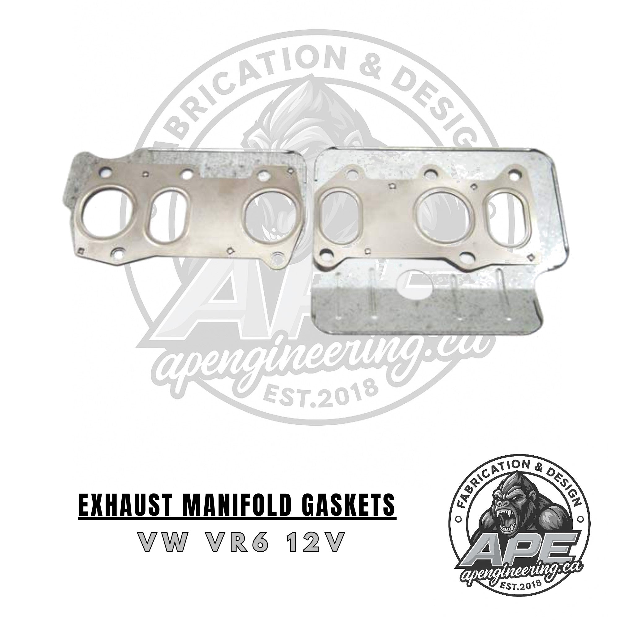 VW VR6 12v 2.8 EXHAUST MANIFOLD GASKETS – APEngineering